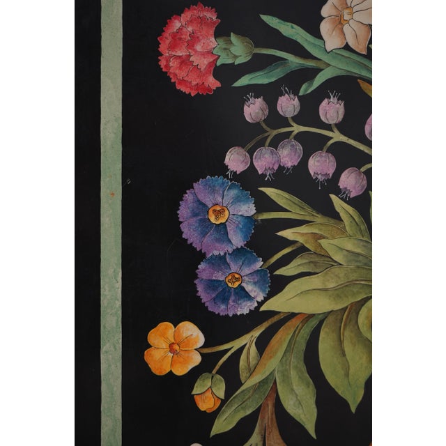 Italian Paint Decorated Slate Hanging Panel | Chairish