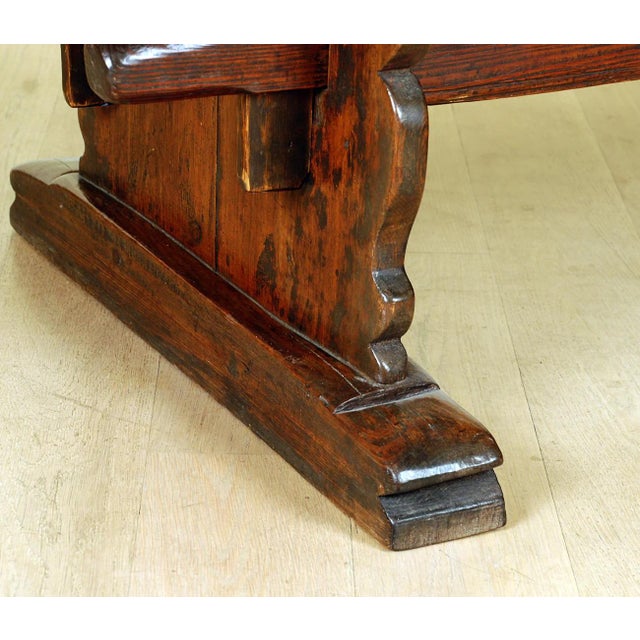 18th Century Swiss Alpine Baroque Period Table | Chairish