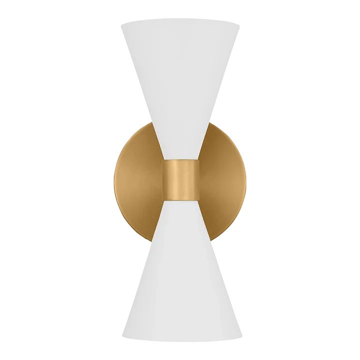 AERIN By Visual Comfort Studio Albertine 2-Light Large Bath Sconce in ...