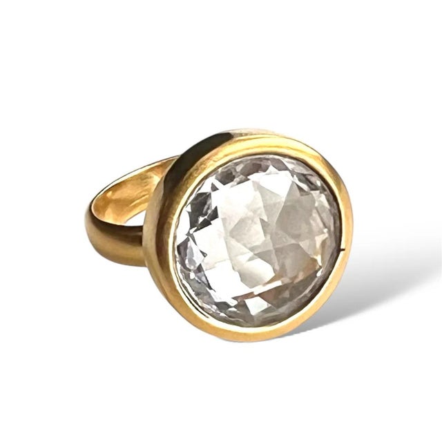 Bezel Set Ring | Chairish