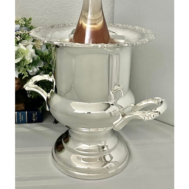 Vintage Oneida Du Maurier Wine Cooler or Champagne Bucket | Chairish