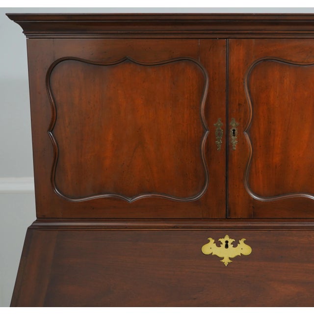 Kittinger Cw-1 Colonial Williamsburg Mahogany Slant Front Desk | Chairish