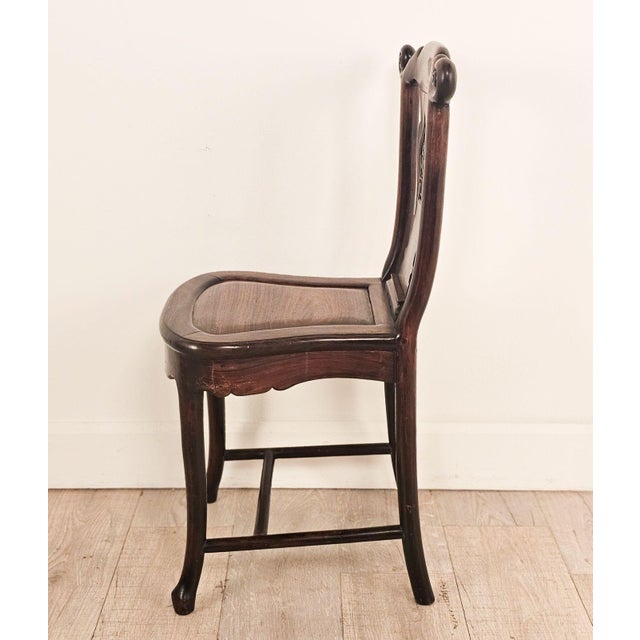 Hong Mu 19th Century Chinese Side Chair | Chairish