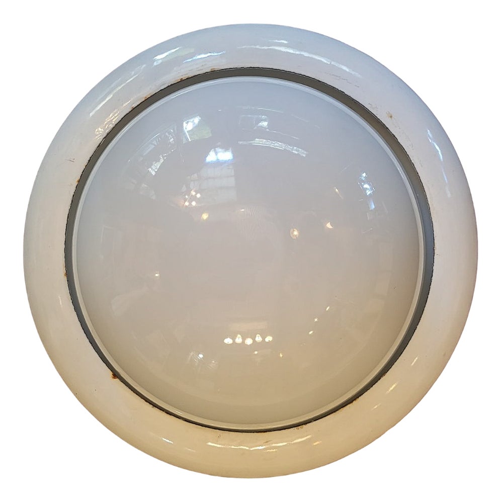 Opaline Ceiling Light, 1940s | Chairish