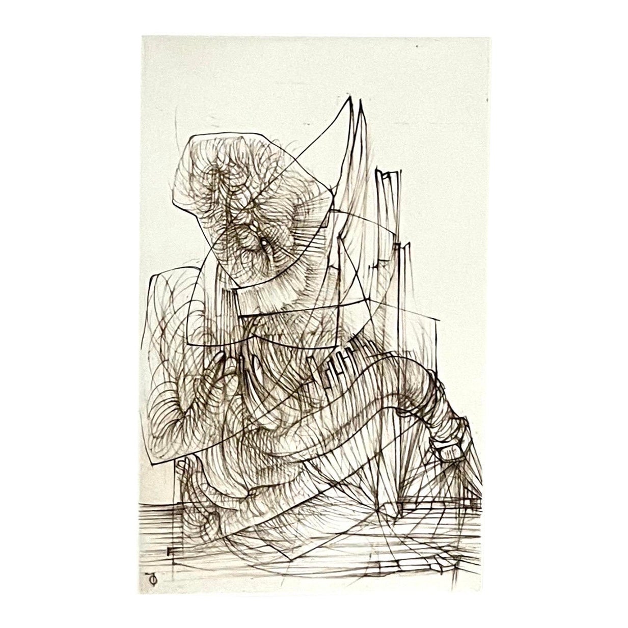 German Surrealist Hans Bellmer Etching Engraving Print Cecile Reims ...