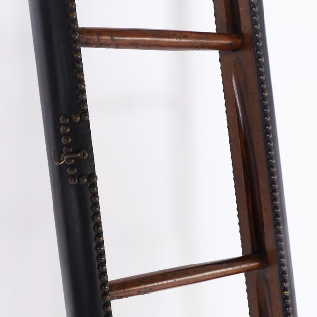 Antique Decorative Folding Elephant or Library Ladder | Chairish