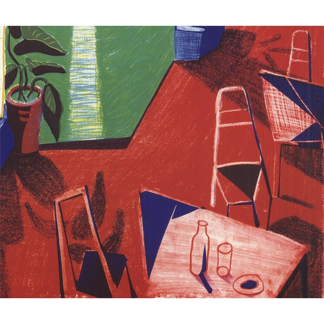 David Hockney Tate Gallery, 1984 | Chairish