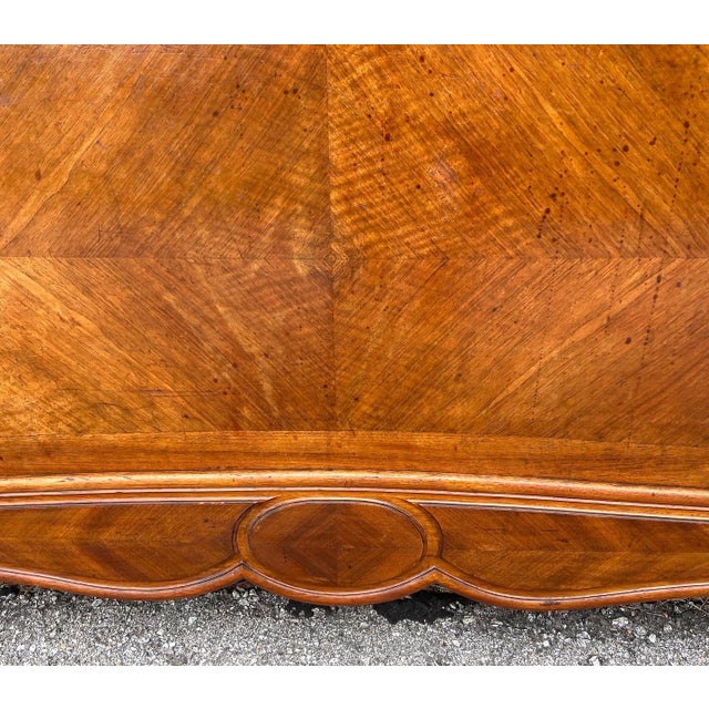 Vintage French Louis XV Style Full Size Footboard | Chairish