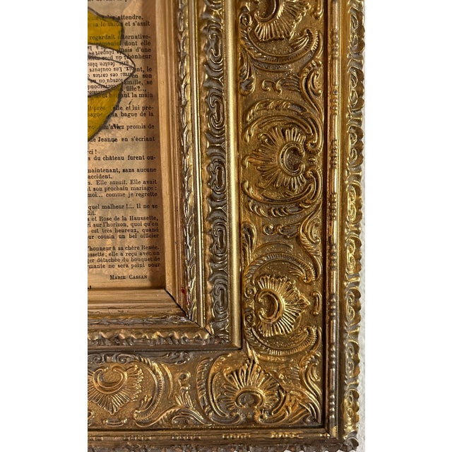 Original Boho Chic Collage "French Dragonflies", Signed by Artist ...