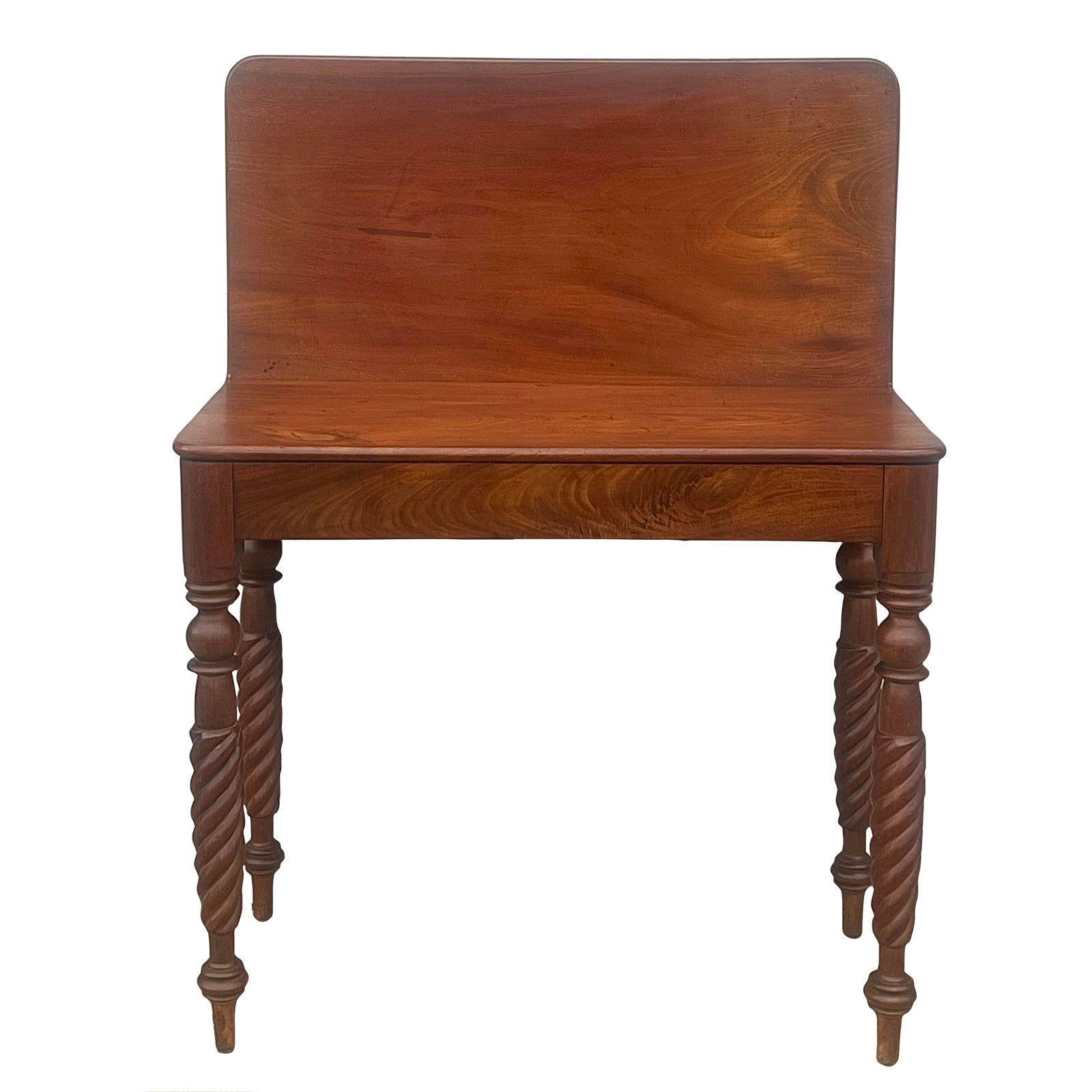 Antique 19th Century Mahogany Federal Card Table | Chairish