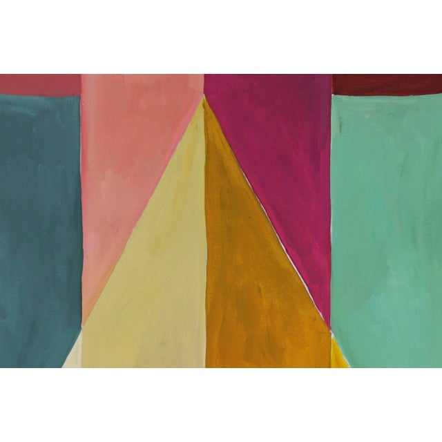 2022, Cubist Diptych in Warm Tones of "Cubist Portrait of a Couple ...