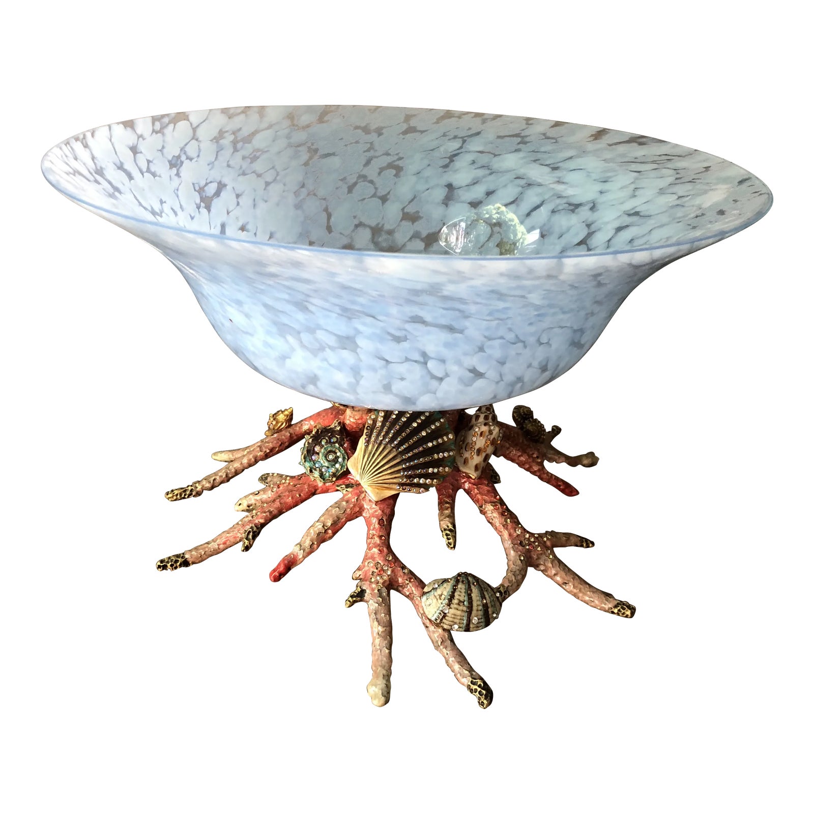 Jay Strongwater Coral Reef Bowl | Chairish