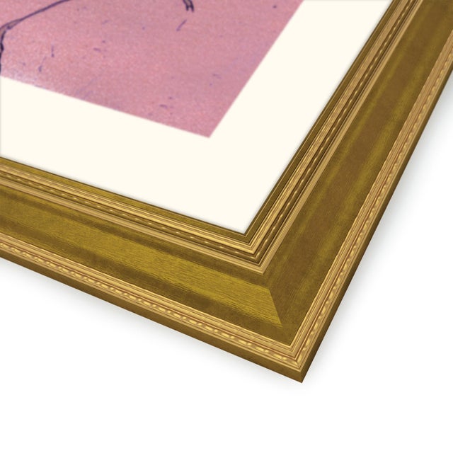 Long Legged Bug Set of 6 by Jessica Molnar in Gold Frame, Medium Art ...