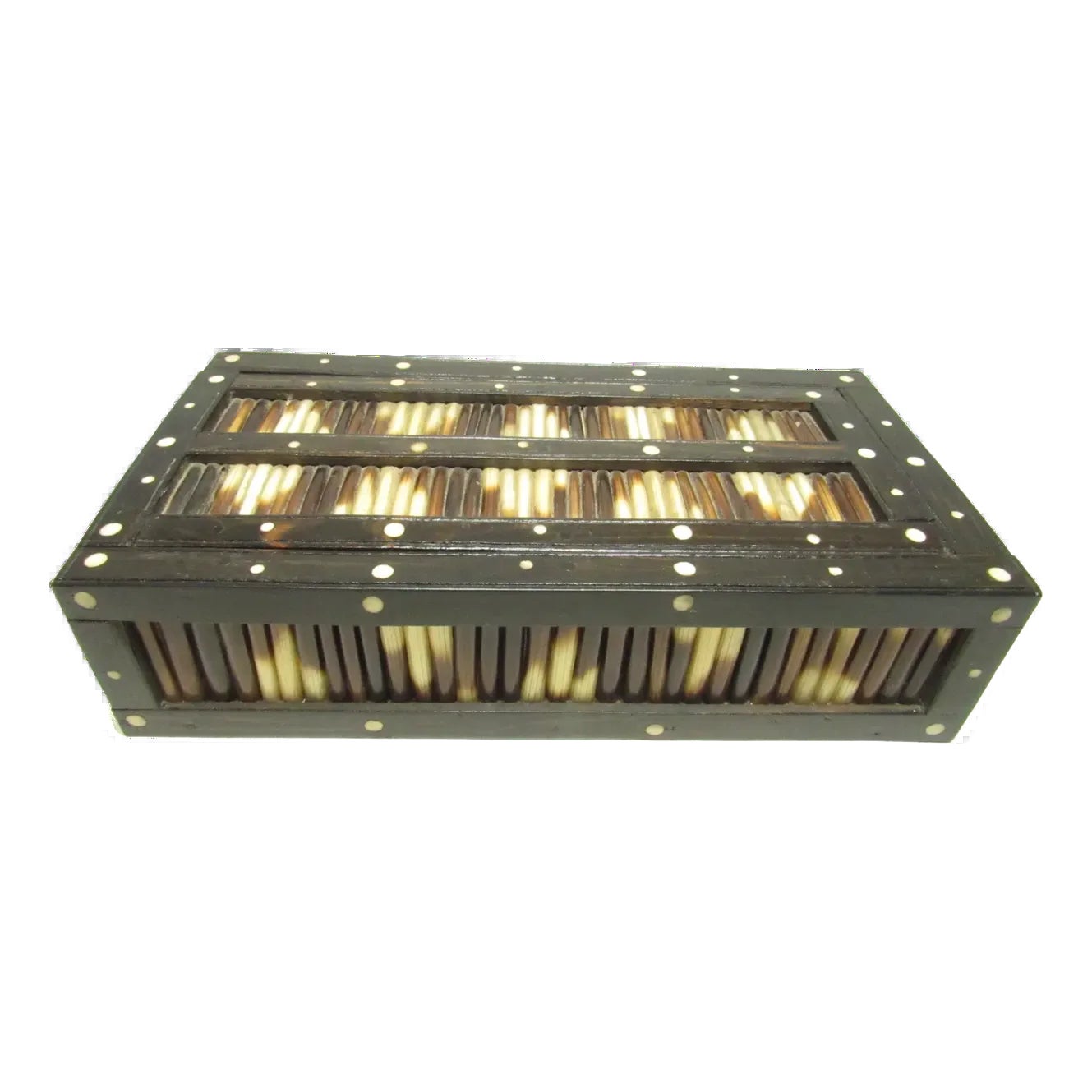 Antique Anglo Indian Pencil Quill Box | Chairish