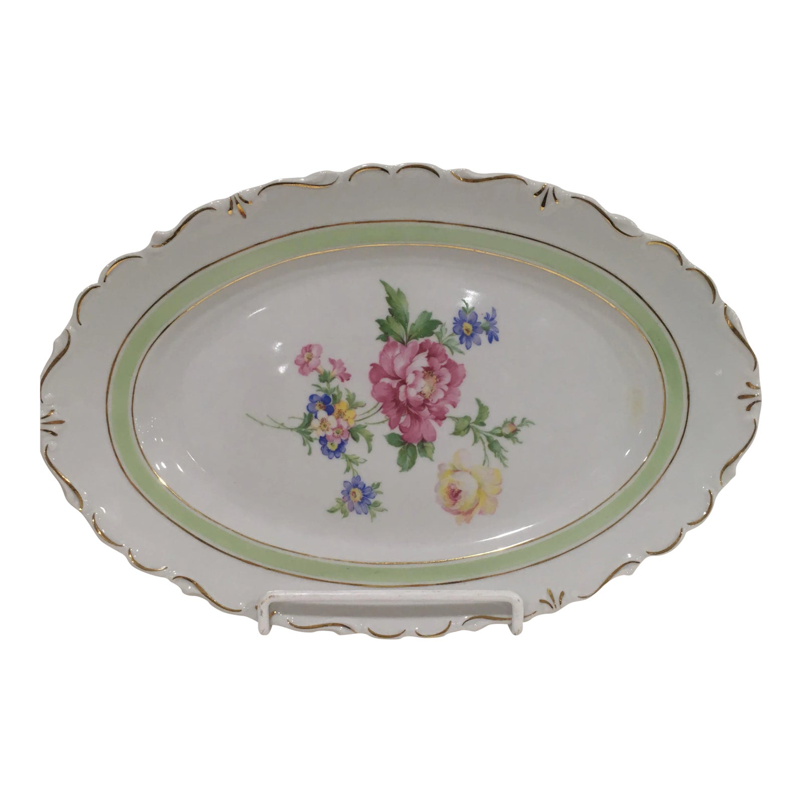 1950s Kunet Kronach Bravarian Platter | Chairish