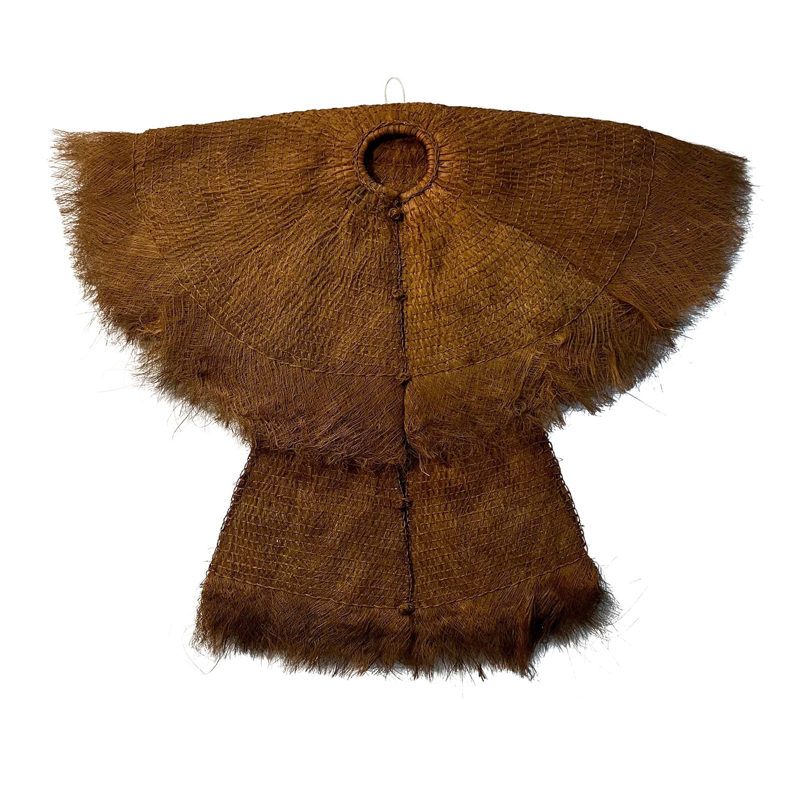 Antique Qing Dynasty Traditional Chinese Coconut Fiber Farmer Raincoat ...