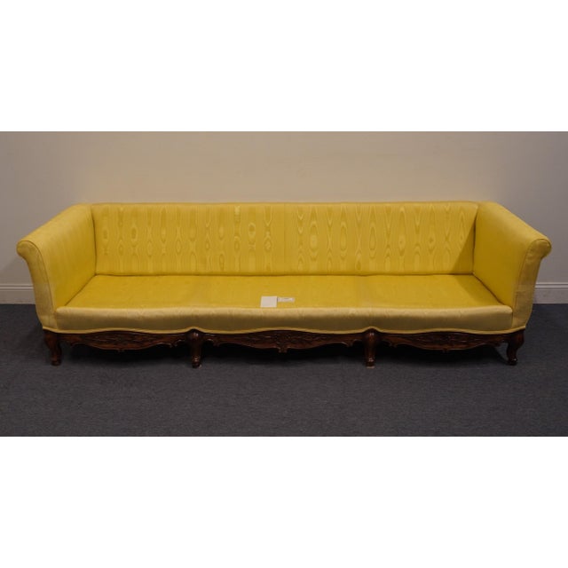 Thomasville Furniture Retro Country French 99" Parlor Sofa W. Yellow ...