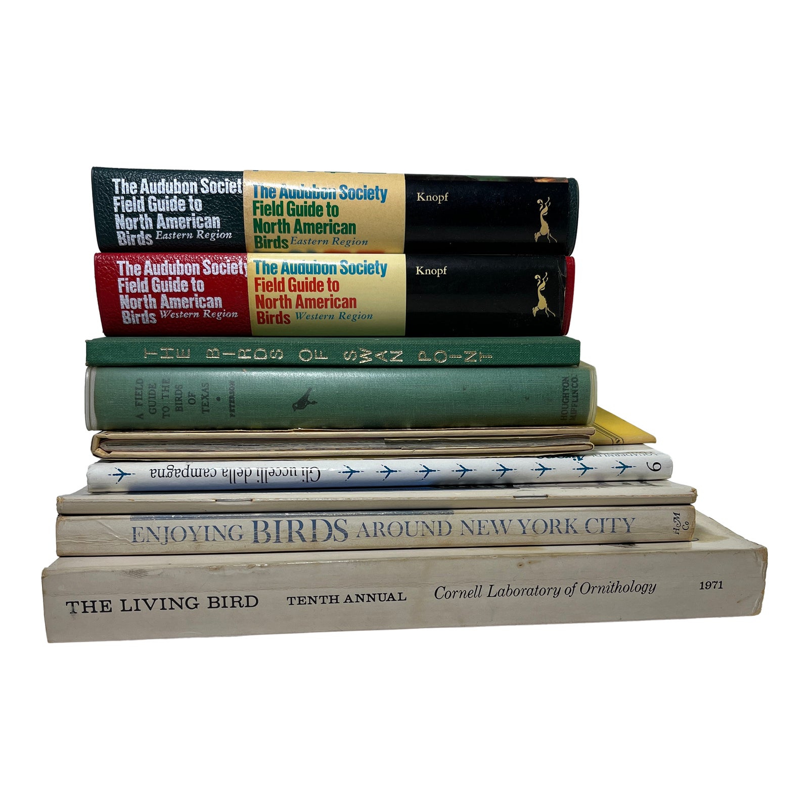 Vintage Bird and Birding Books Set/10 | Chairish