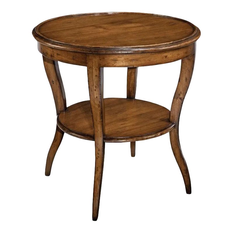 Modern Brown Side Table | Chairish