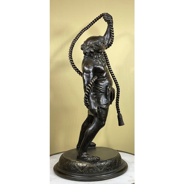 1960s Figurative Bronze Sculpture of Samson | Chairish
