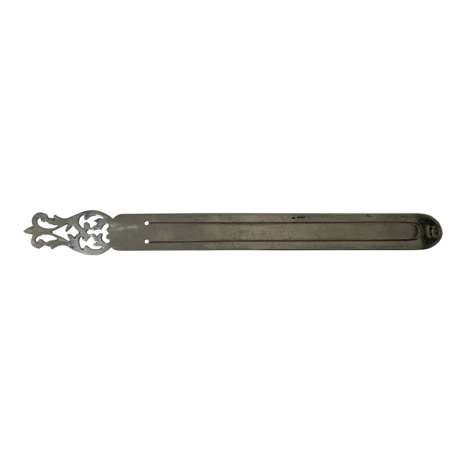 Vintage Sterling Silver Bookmark | Chairish