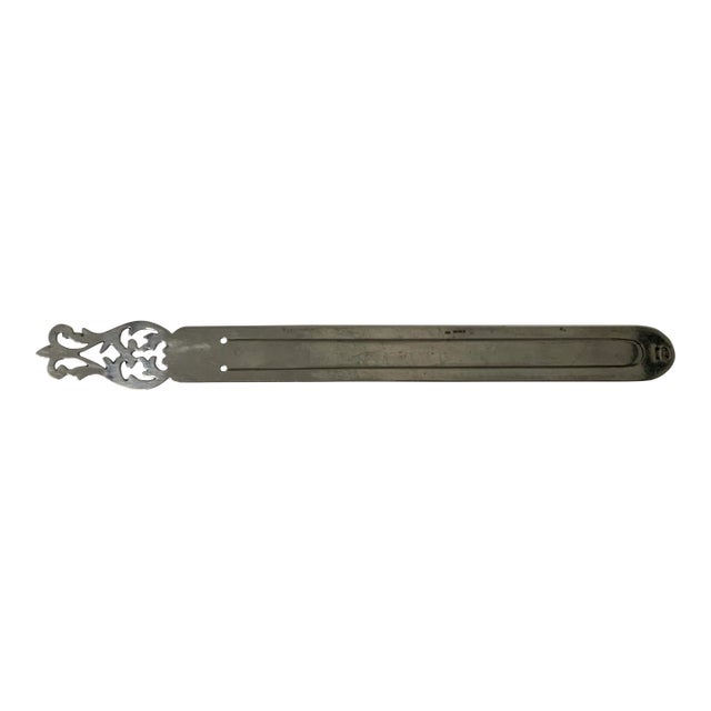 Vintage Sterling Silver Bookmark | Chairish