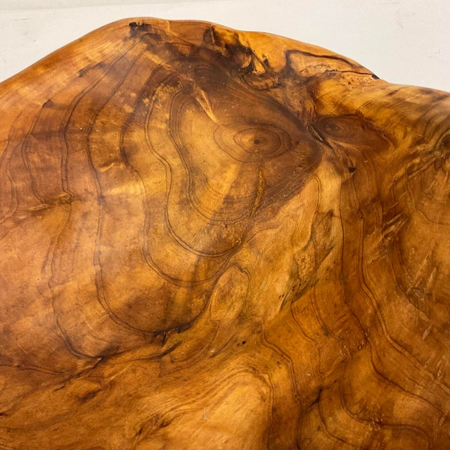 1960s Vintage Rustic European Boho Chic Live Edge Teak Root Bowl ...