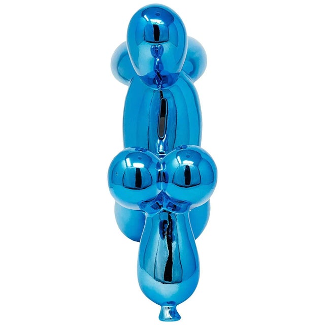 Interior Illusions Plus Royal Blue Balloon Dog Bank - 12" Tall | Chairish