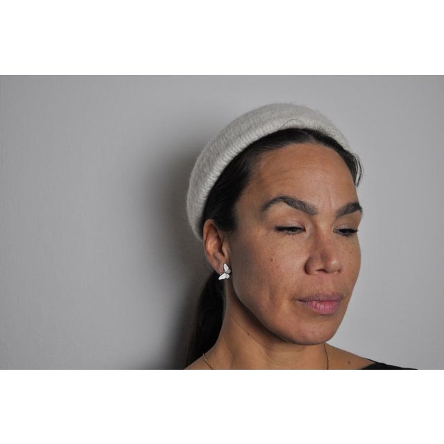 Mid-Century Modern Danish Sterling Silver Ear Clips by Volmer Bahner ...