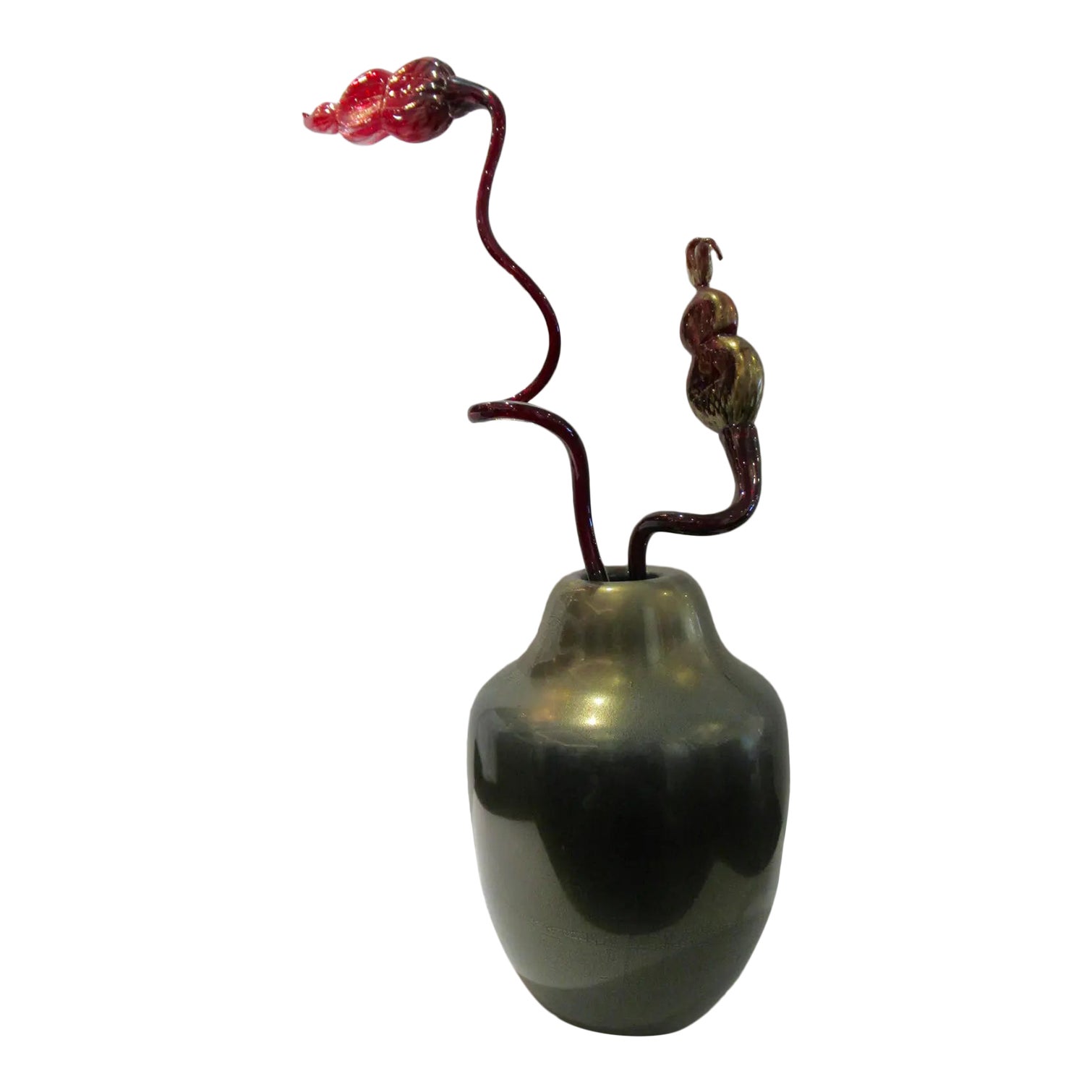Original C.1990's Dale Chihuly Hand-Blown Glass Sculptural "Ikebana ...