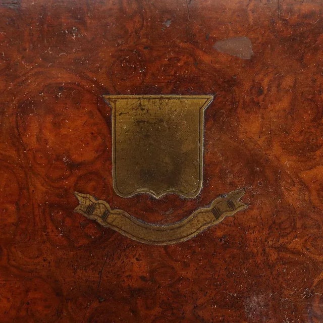 Vintage Lady Box in Brass | Chairish