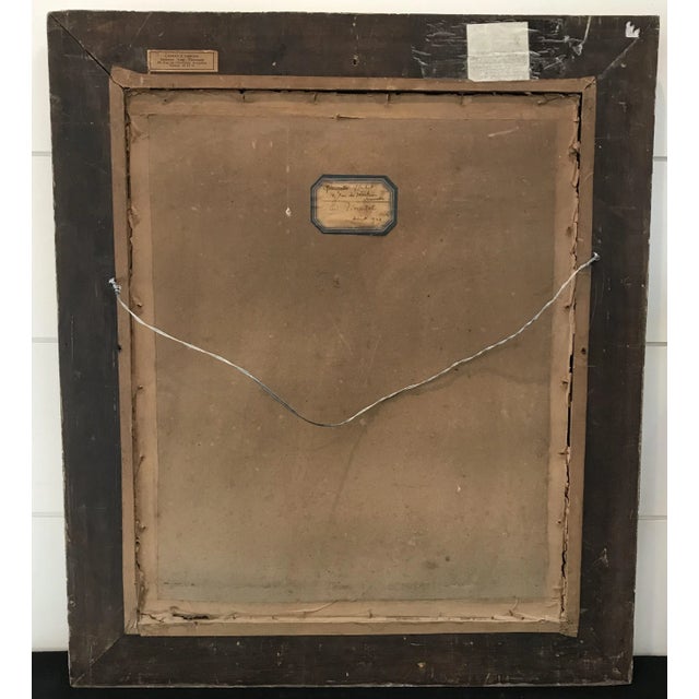 Watercolor Portrait Painting of Gentleman With Pince Nez by Listed ...