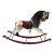 Vintage Haddon Fiberglass Bow Rocking Horse England Adult Size | Chairish