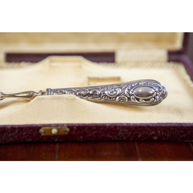 Early 20th Century Silverware Set From the Interwar Period- 3 Pieces ...