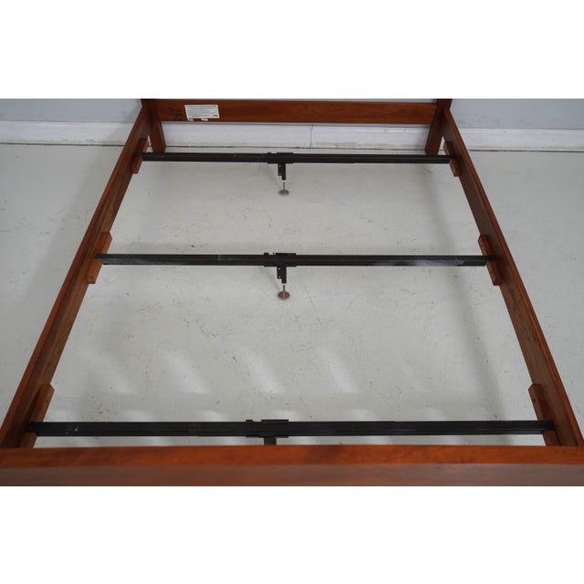 Stickley Queen Size Cherry Harvey Ellis Bed | Chairish