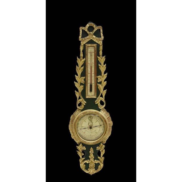 18th/19th Century French Selon Torricelli Barometer & Thermometer ...