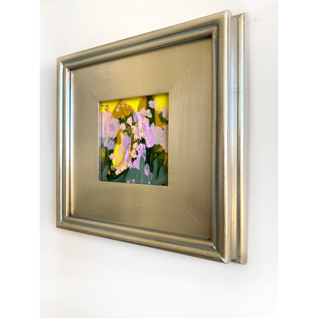 "Spring Irises" 2024 Framed Mini Painting by Jessalin Beutler | Chairish