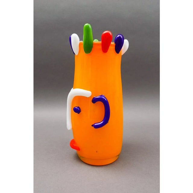 Late 20th Century Mihai Topescu Romania Signed Vintage Colorful Hand ...