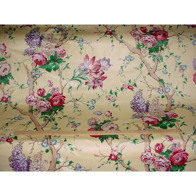 Bassett McNabb Cassandra - Flowering Branch Floral Luxury Cotton Chintz ...