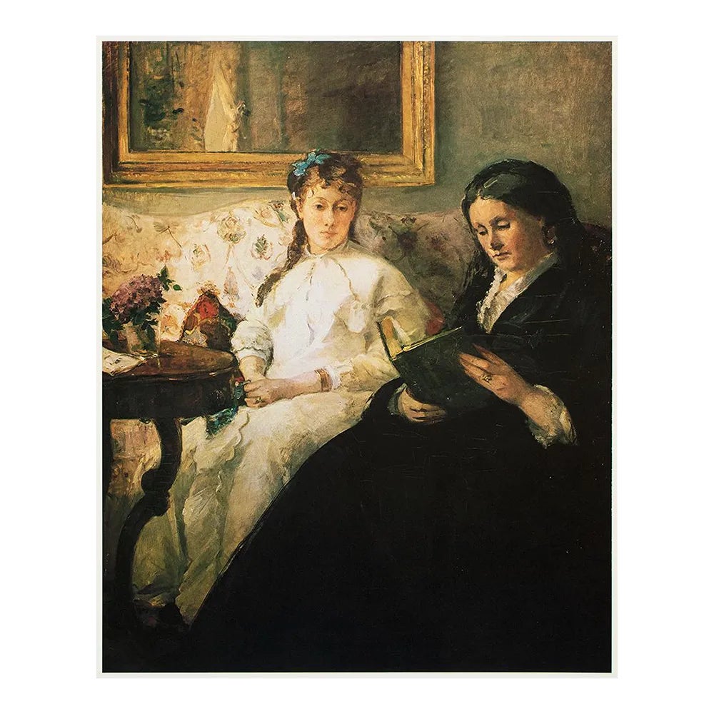 1977 After Berthe Morisot "The Mother and Sister of the Artist", Large ...
