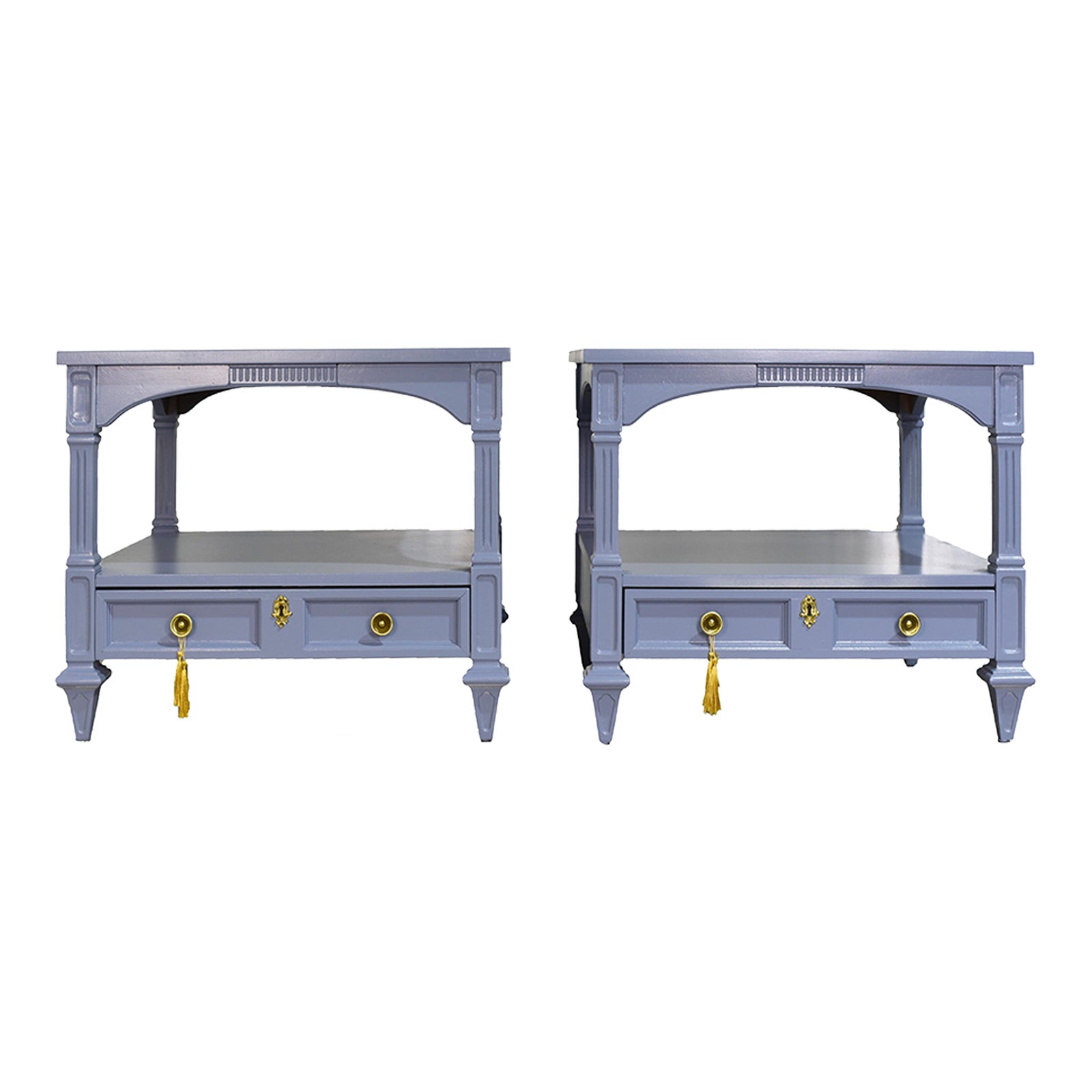 Mid Century Transitional Side Tables by American of Martinsville in ...