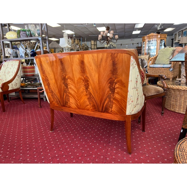 English Art Deco Benches / Loveseats- Set of 2 | Chairish