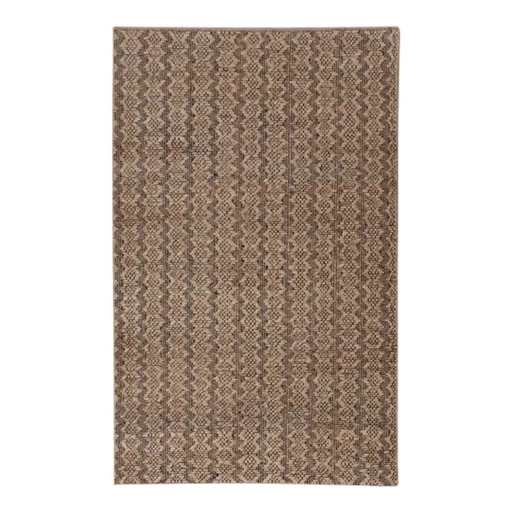 Natural Jute Boho Style Rug 2x3 Ft. | Chairish