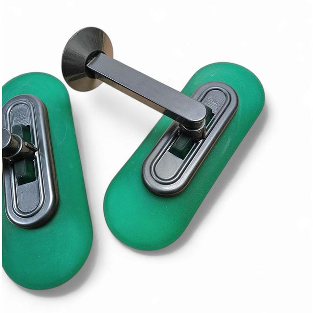 Green Jill Uplighters by Perry King and S. Miranda & G. Arnaldi for ...