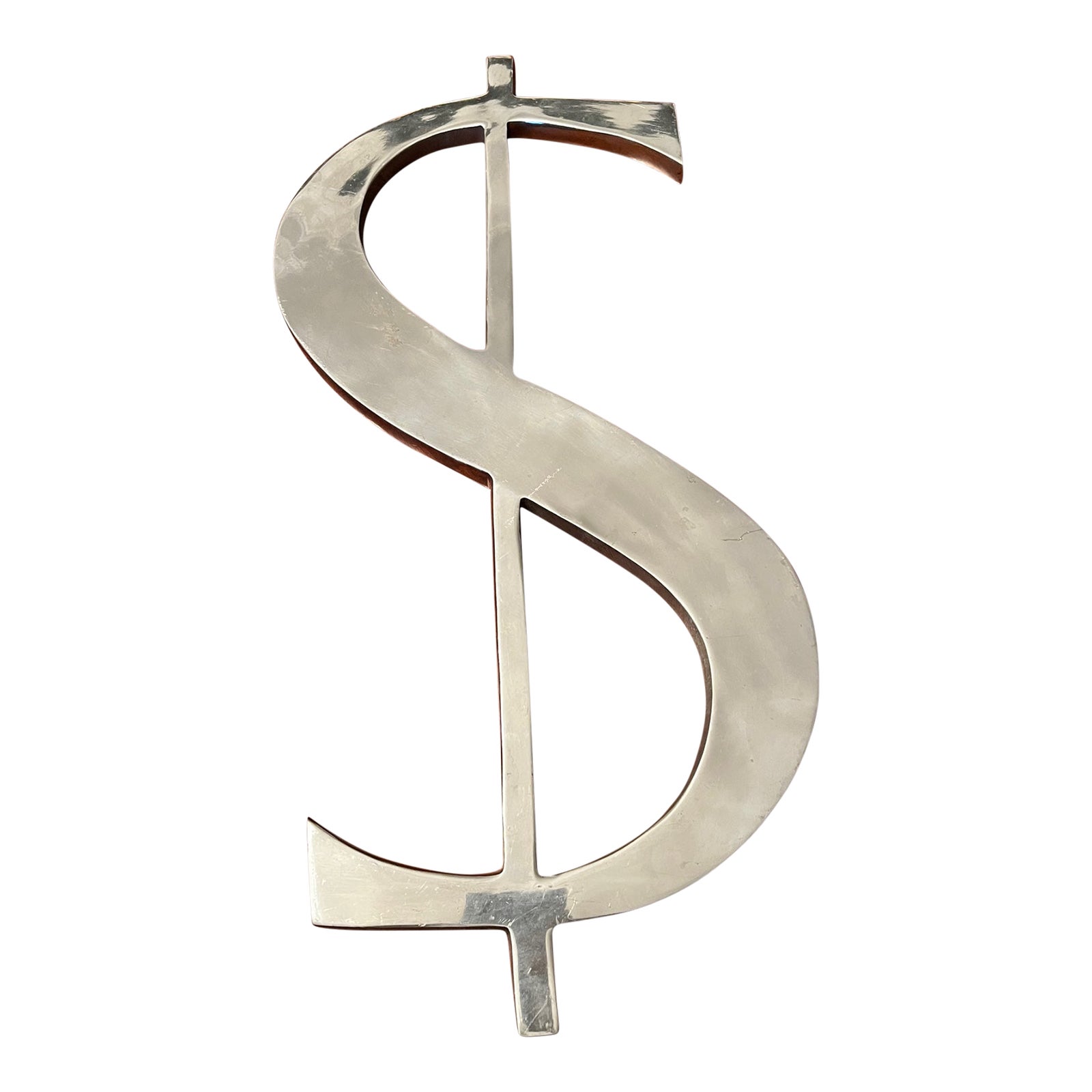 1980s Dollar Sign for Wall | Chairish