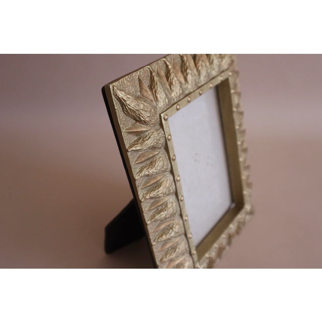 1990s Gold Resin Sun Frame | Chairish