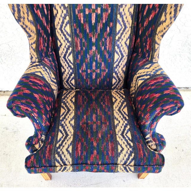 Bob Timberlake Wingback Chair Lodge Cabin Rustic Oversized | Chairish