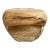 Raw Teak Root Ball Stool | Chairish