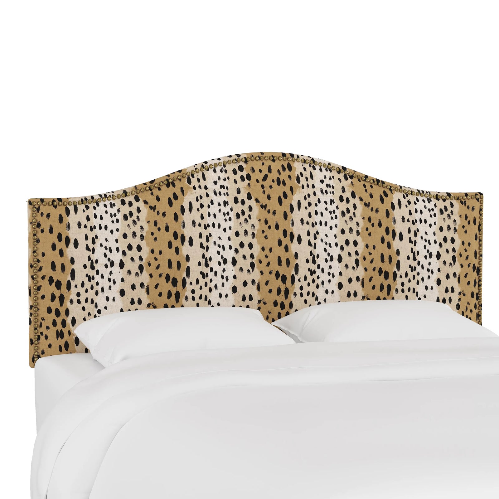 Ashland Headboard in Natural Fawn, Full | Chairish