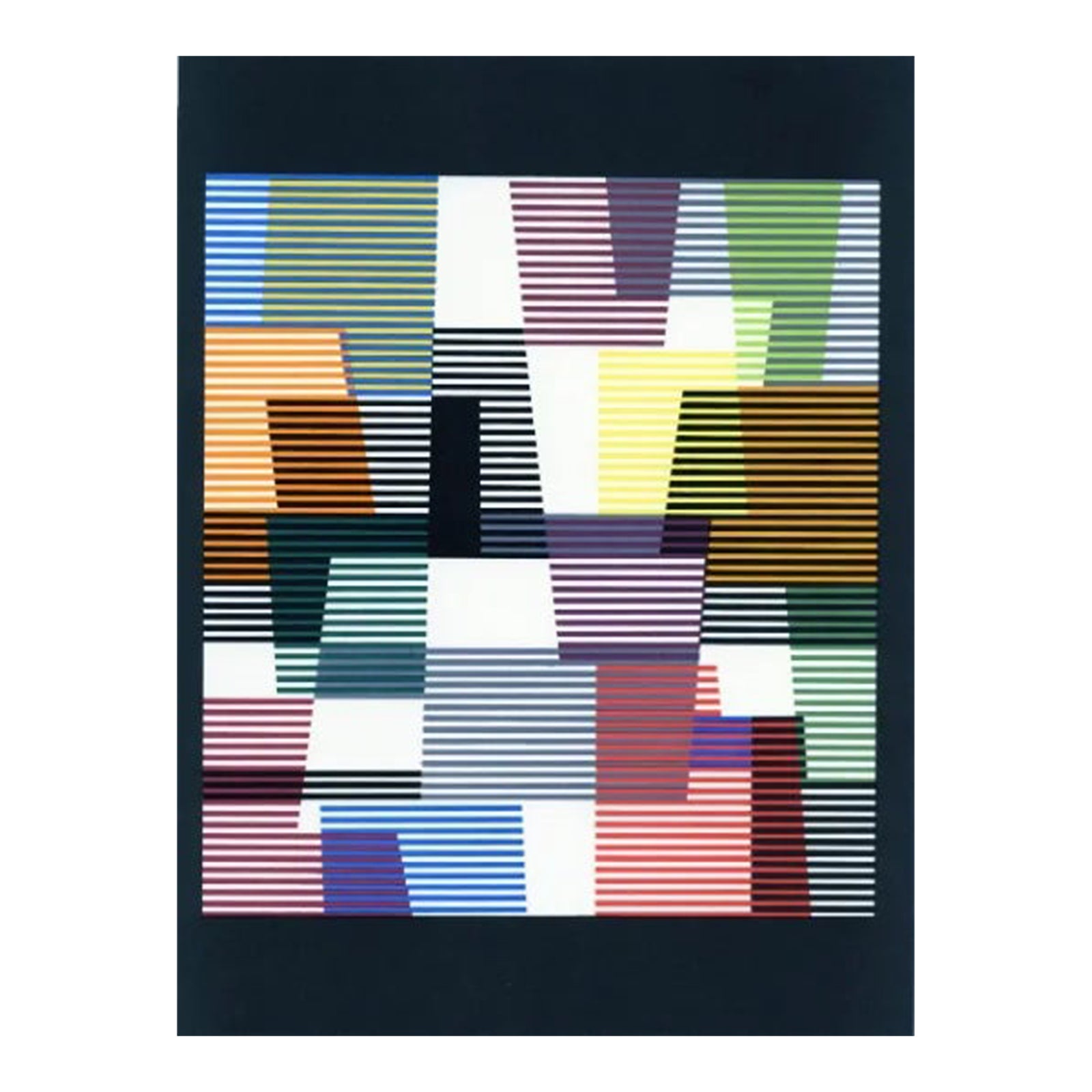 Yaakov Agam Original Lithograph-2 XXe Siecle 1980 | Chairish
